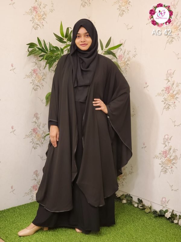 Exclusive Georgette Cape for Modest Summer Fashion - Abaya and Gown